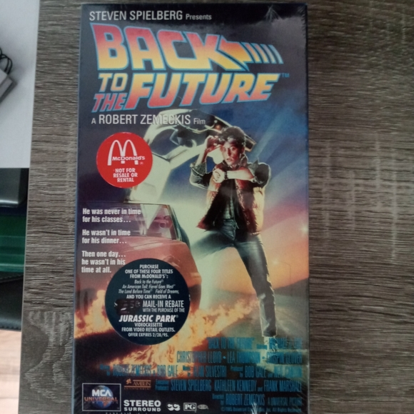 Other | 1994 Back To The Future Vhs Tape | Poshmark